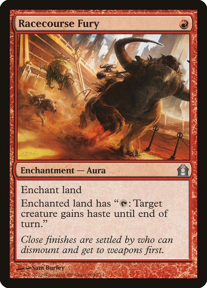 Racecourse Fury - Return to Ravnica - Magic: The Gathering