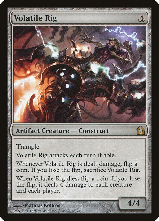 Volatile Rig - Return to Ravnica - Magic: The Gathering
