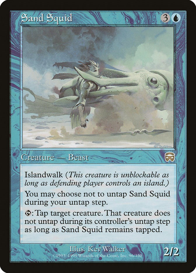 Sand Squid - Mercadian Masques - Magic: The Gathering