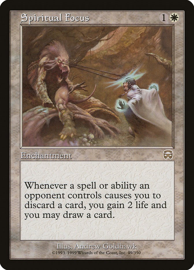 Spiritual Focus - Mercadian Masques - Magic: The Gathering