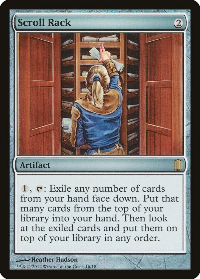 Scroll Rack - Commander's Arsenal - Magic: The Gathering