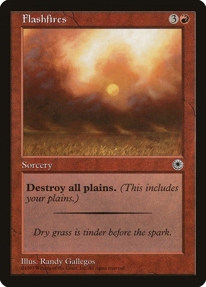 Flashfires - Portal - Magic: The Gathering