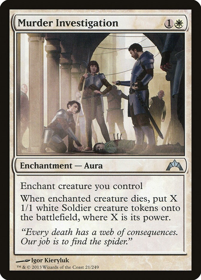 Murder Investigation - Gatecrash - Magic: The Gathering