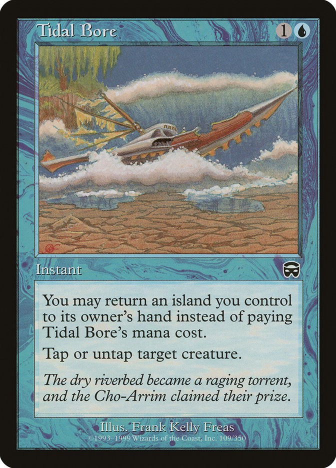 Tidal Bore - Mercadian Masques - Magic: The Gathering