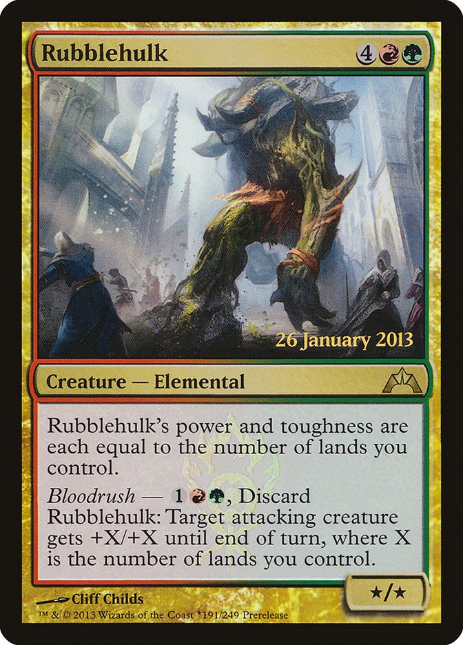 Rubblehulk - Prerelease Cards - Magic: The Gathering