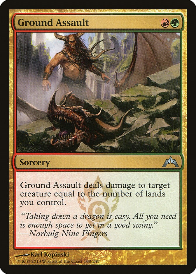 Ground Assault - Gatecrash - Magic: The Gathering