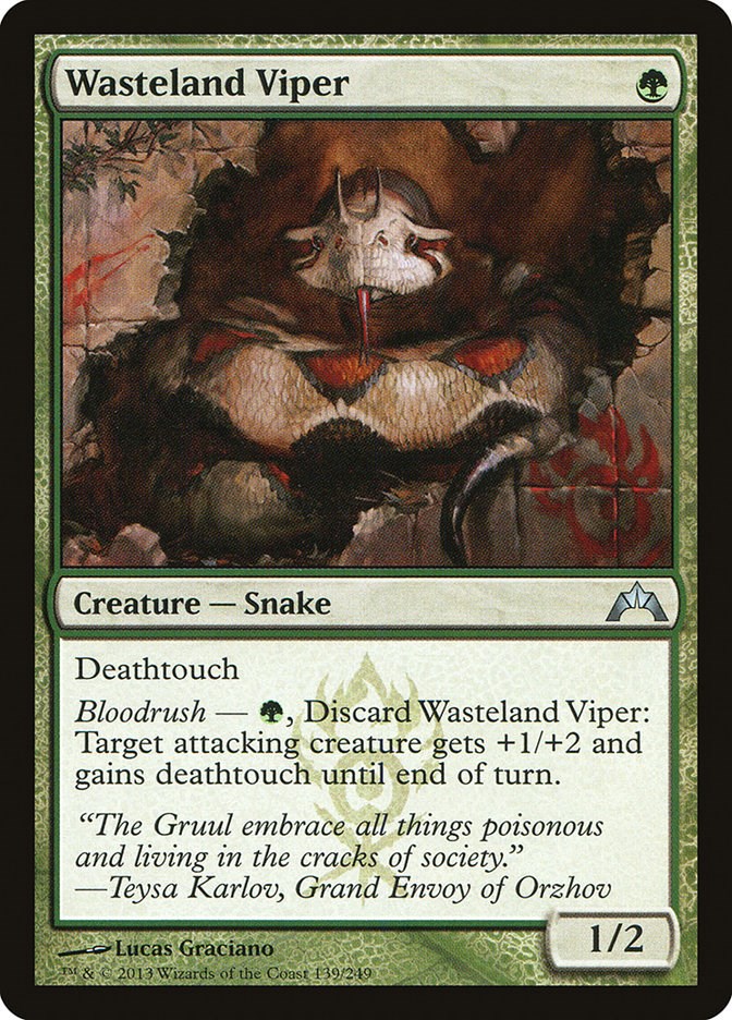 Wasteland Viper - Gatecrash - Magic: The Gathering