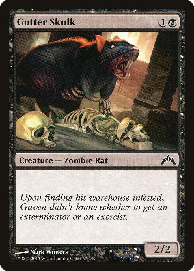 Gutter Skulk - Gatecrash - Magic: The Gathering