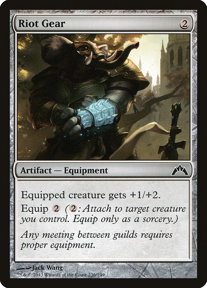 Riot Gear - Gatecrash - Magic: The Gathering