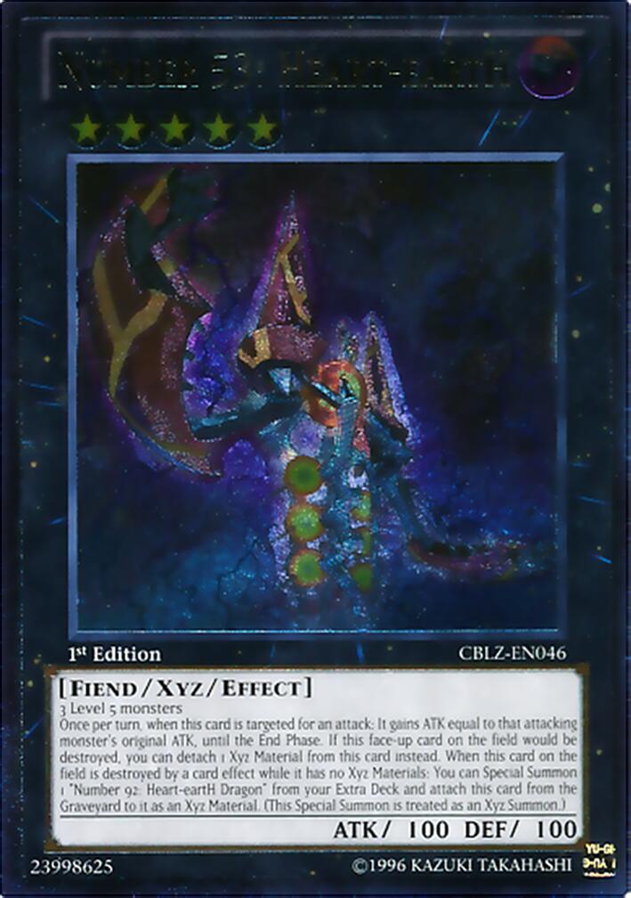 Number 53: Heart-eartH (UTR) - Cosmo Blazer - YuGiOh