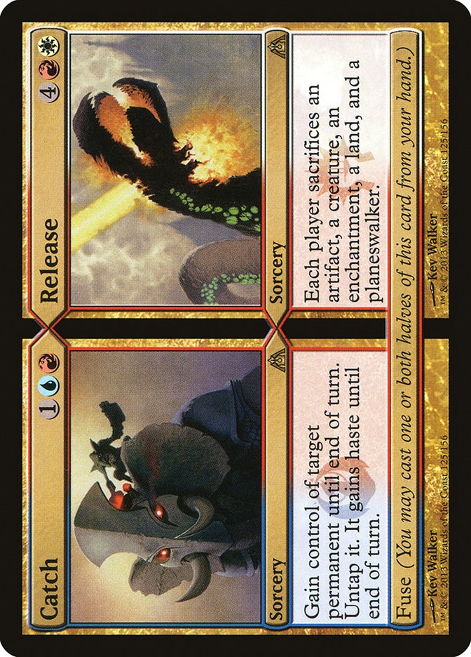 Catch // Release - Dragon's Maze - Magic: The Gathering