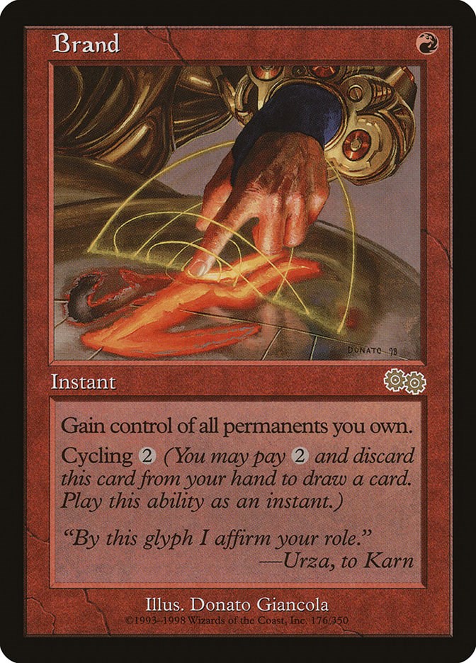 Brand - Urza's Saga - Magic: The Gathering