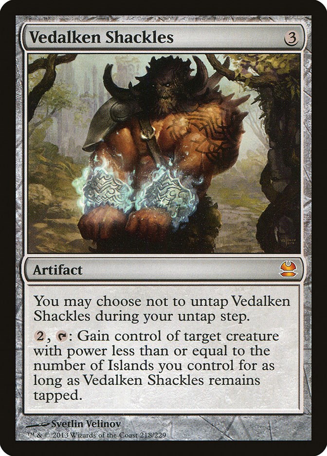 Vedalken Shackles - Modern Masters - Magic: The Gathering