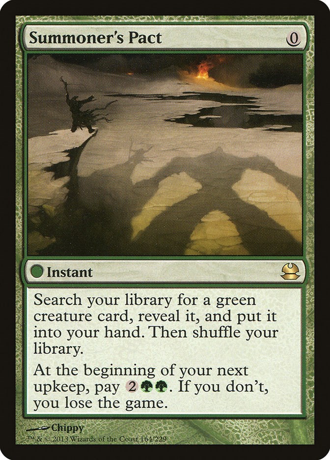 Summoner's Pact - Modern Masters - Magic: The Gathering