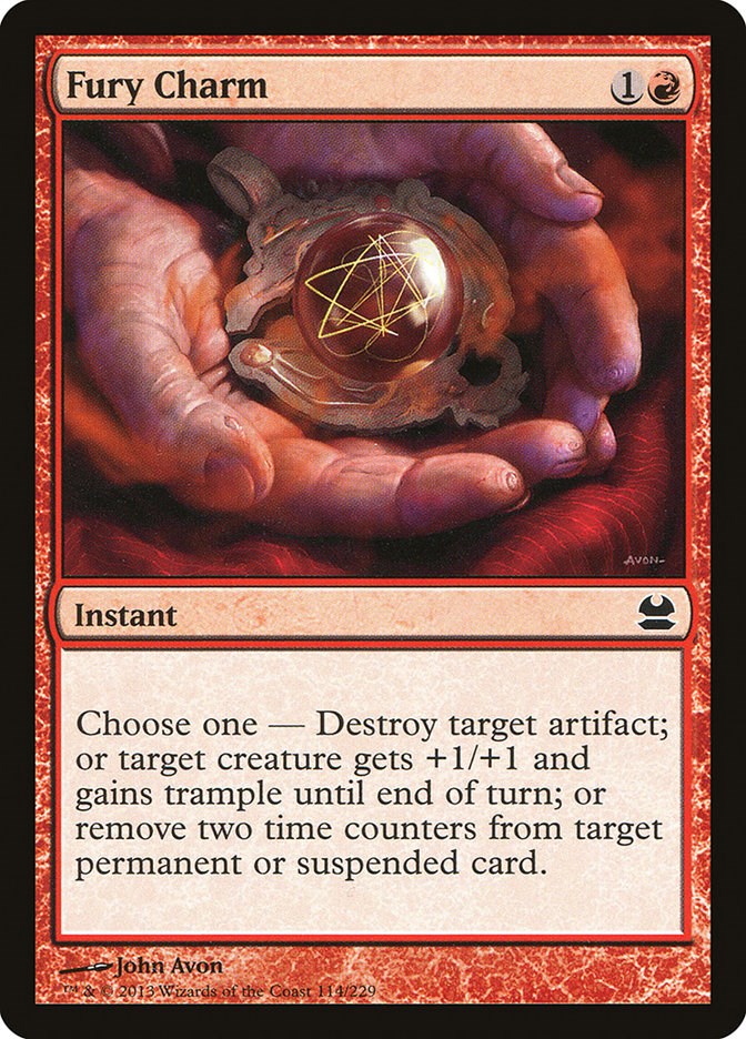 Fury Charm - Modern Masters - Magic: The Gathering
