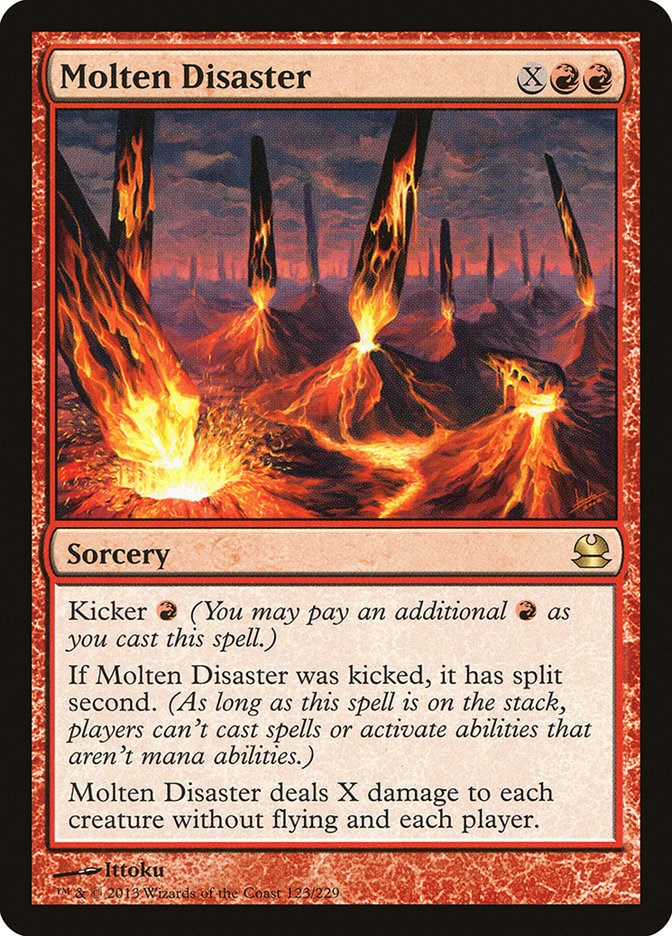 Molten Disaster - Modern Masters - Magic: The Gathering