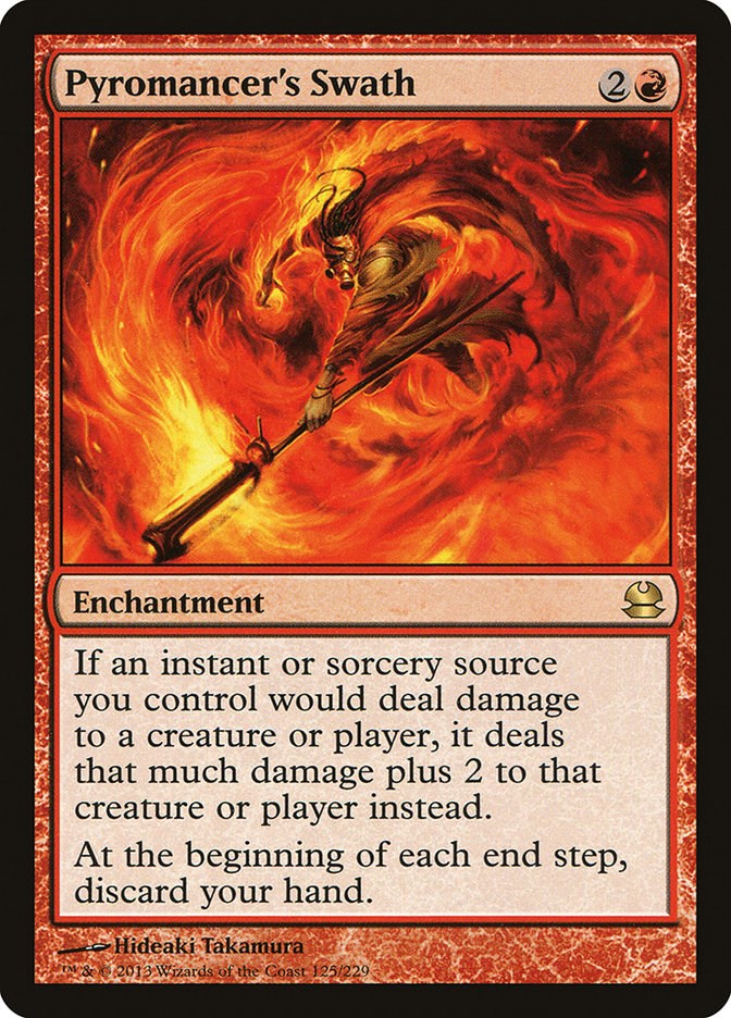 Pyromancer's Swath - Modern Masters - Magic: The Gathering