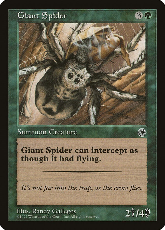 Giant Spider - Portal - Magic: The Gathering