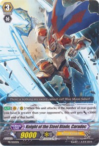 Knight of the Steel Blade, Caradoc - Promo Cards - Cardfight Vanguard