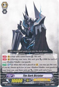The Dark Dictator - Promo Cards - Cardfight Vanguard