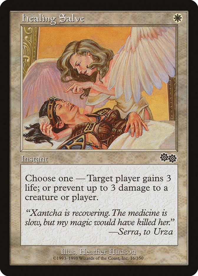 Healing Salve - Urza's Saga - Magic: The Gathering