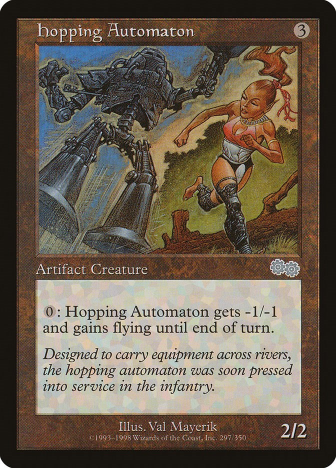Hopping Automaton - Urza's Saga - Magic: The Gathering