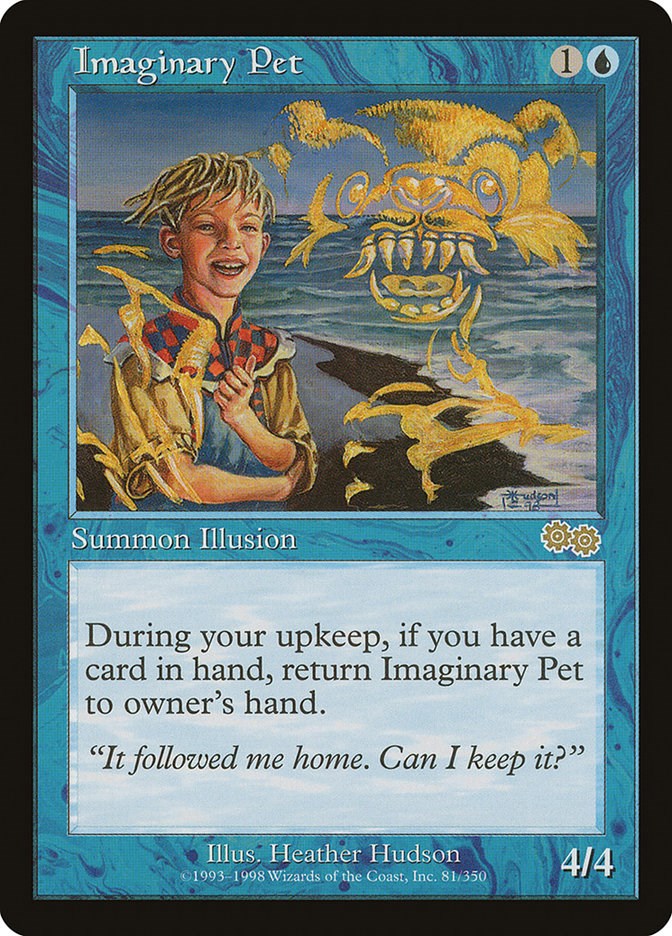 Imaginary Pet - Urza's Saga - Magic: The Gathering