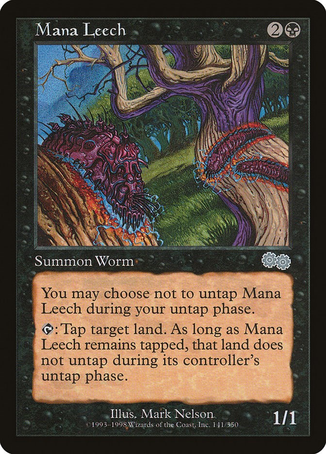 Mana Leech - Urza's Saga - Magic: The Gathering