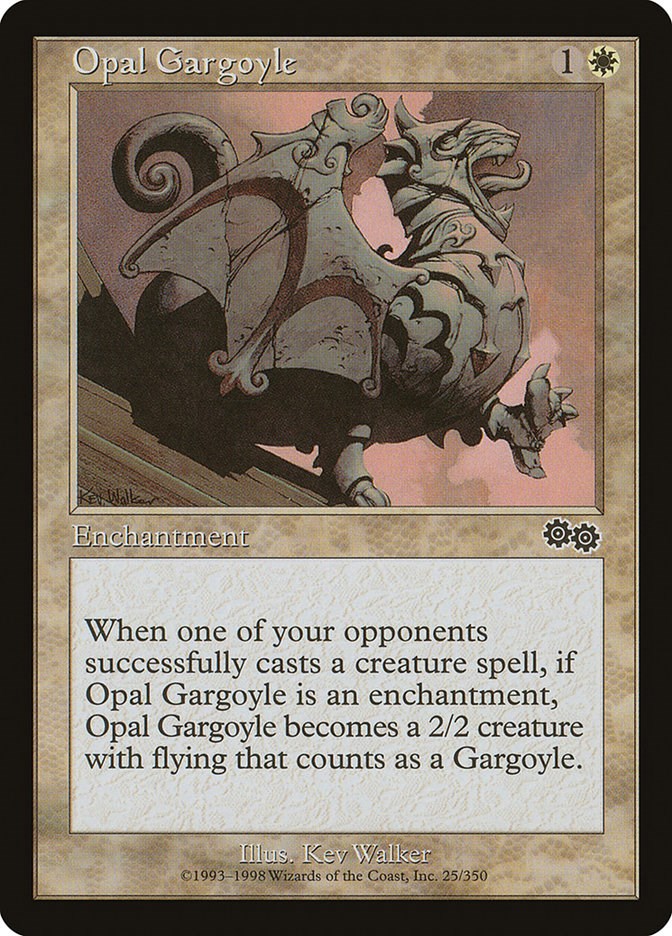 Opal Gargoyle - Urza's Saga - Magic: The Gathering