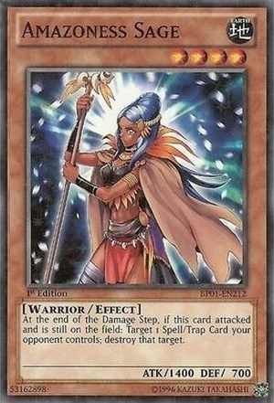 Amazoness Sage (Starfoil) - Battle Pack: Epic Dawn - YuGiOh