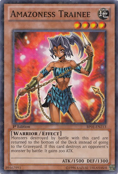 Amazoness Trainee (Starfoil) - Battle Pack: Epic Dawn - YuGiOh