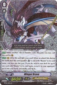 Wingal Brave (SP) - Awakening of Twin Blades - Cardfight Vanguard