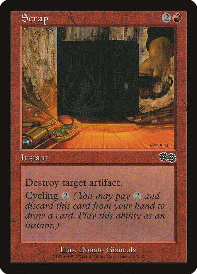 Scrap - Urza's Saga - Magic: The Gathering