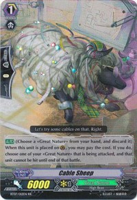 Cable Sheep - Rampage of the Beast King - Cardfight Vanguard