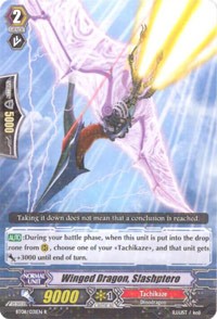 Winged Dragon, Slashptero - Blue Storm Armada - Cardfight Vanguard
