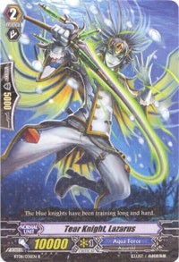 Tear Knight, Lazarus - Blue Storm Armada - Cardfight Vanguard