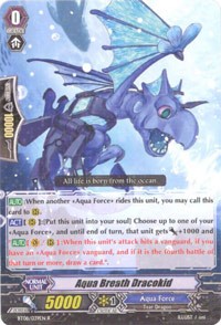 Aqua Breath Dracokid - Blue Storm Armada - Cardfight Vanguard