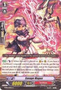 Savage Magus - Blue Storm Armada - Cardfight Vanguard