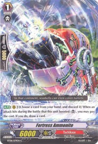 Fortress Ammonite - Blue Storm Armada - Cardfight Vanguard