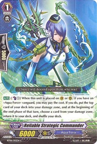 Reliable Strategic Commander - Blue Storm Armada - Cardfight Vanguard