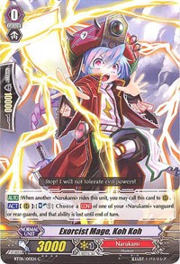 Exorcist Mage, Koh Koh - Blue Storm Armada - Cardfight Vanguard