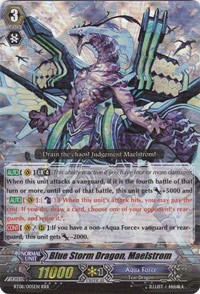 Blue Storm Dragon, Maelstrom (SP) - Blue Storm Armada - Cardfight Vanguard