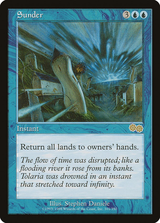 Sunder - Urza's Saga - Magic: The Gathering