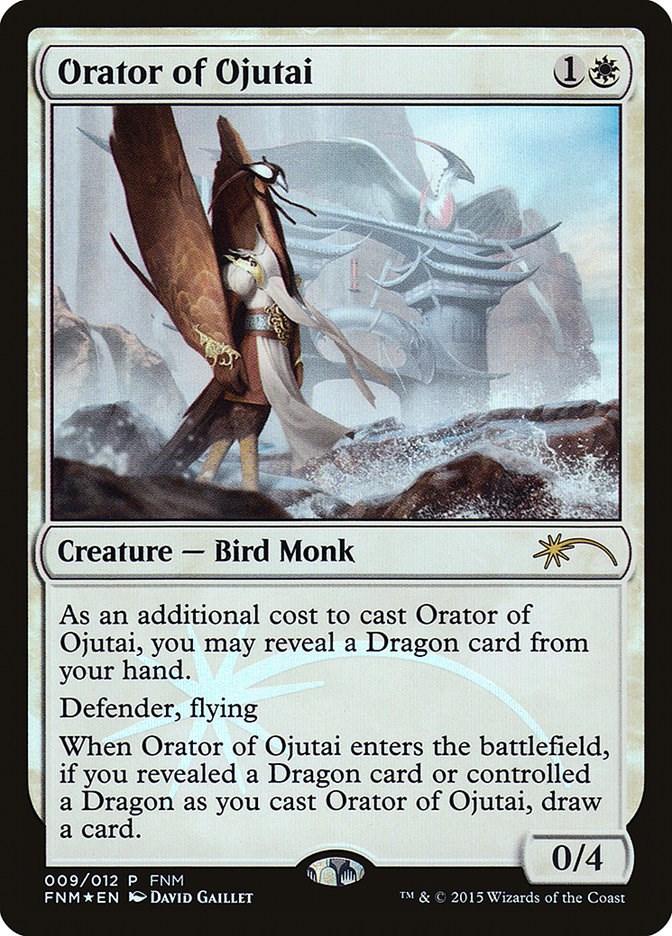 Orator of Ojutai - FNM Promos - Magic: The Gathering