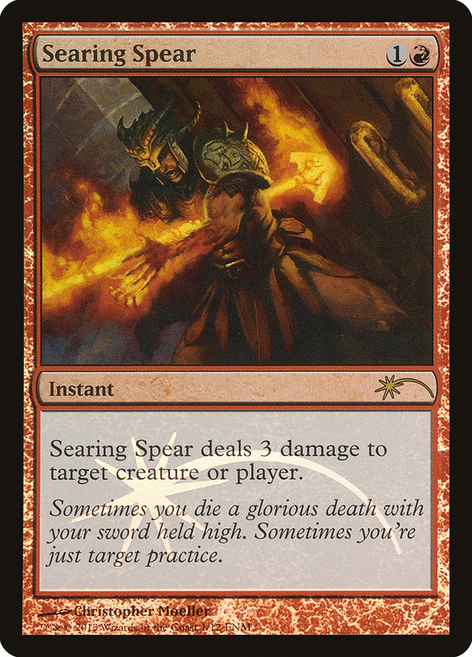 Searing Spear - FNM Promos - Magic: The Gathering