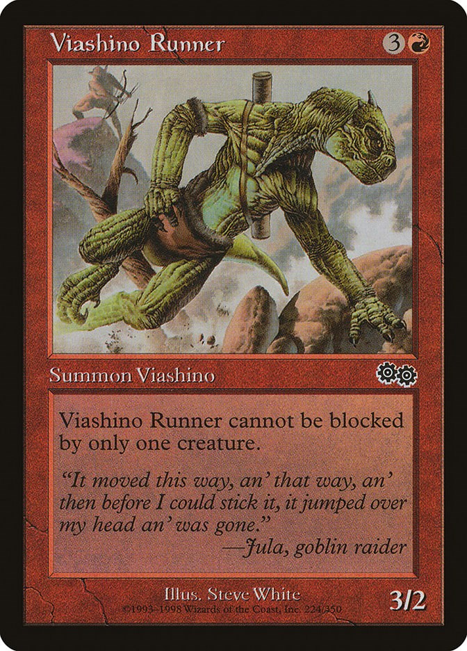 Viashino Runner - Urza's Saga - Magic: The Gathering