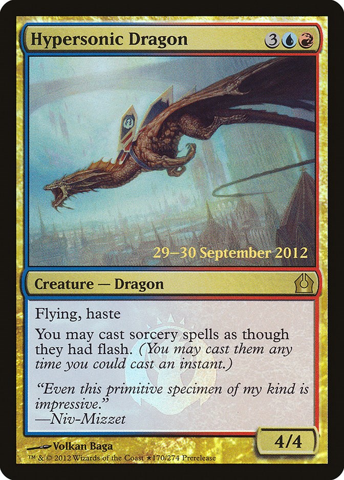 Hypersonic Dragon - Prerelease Cards - Magic: The Gathering