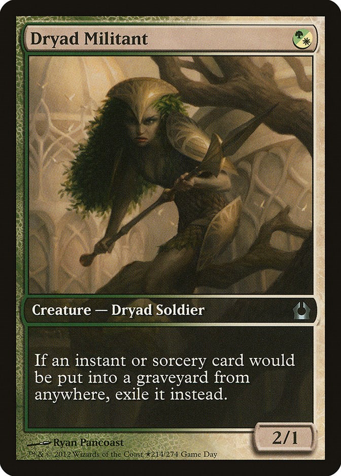 Dryad Militant - Game Day & Store Championship Promos - Magic: The ...