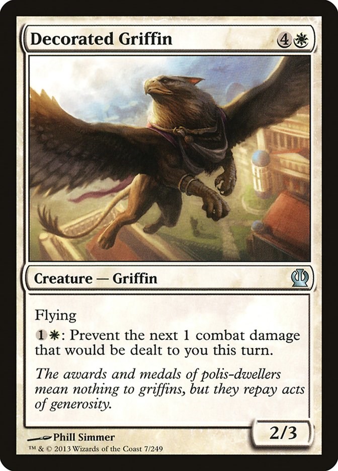 Decorated Griffin - Theros - Magic: The Gathering