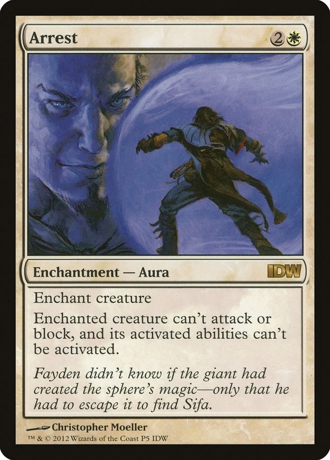 Arrest (IDW Comics 2012) - Media Promos - Magic: The Gathering